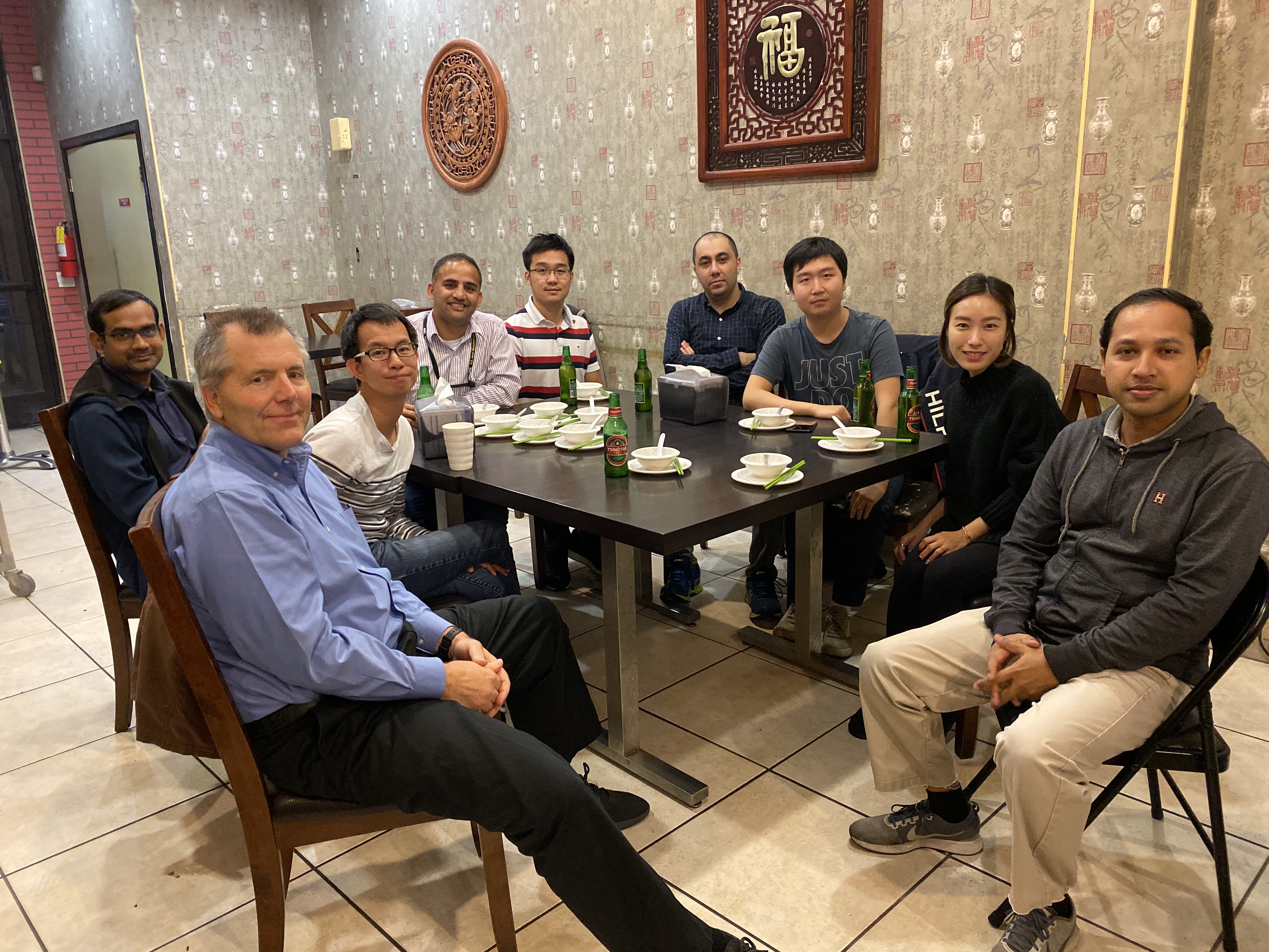 Chenyang's graduation dinner